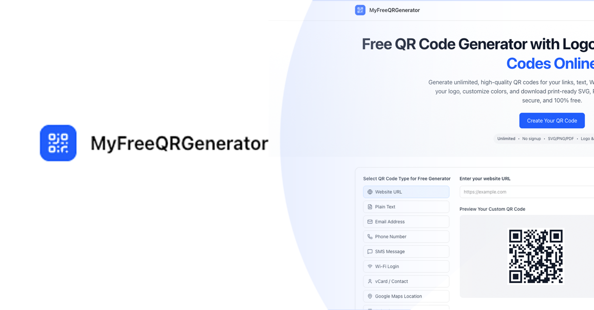 Free WiFi QR Code Generator – Share WiFi Password Easily | MyFreeQRGenerator